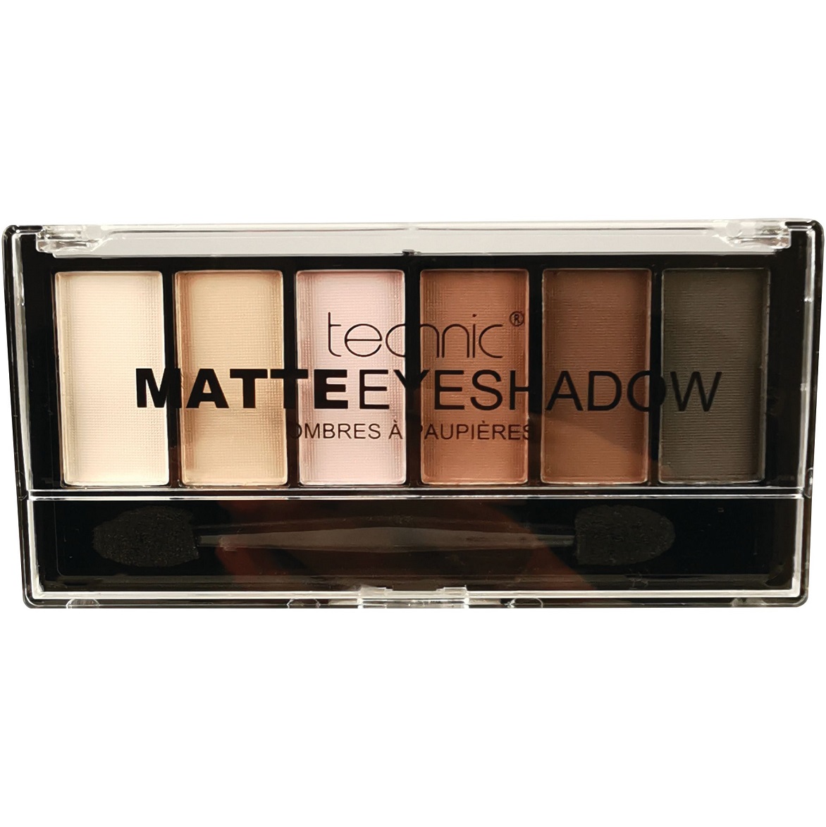 Technic 6 Colours Eyeshadow Palette – Matte | Glowii
